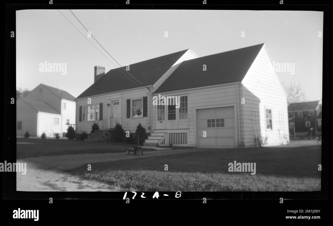 8 Howe Rd , Houses. Needham Building Collection Stock Photo - Alamy