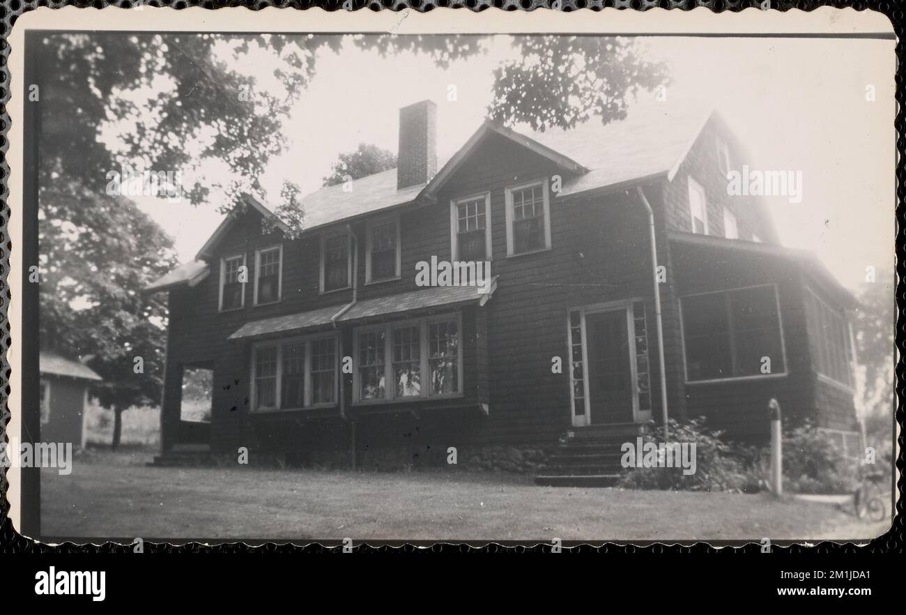 80 Rosemary St , Houses. Needham Building Collection Stock Photo - Alamy