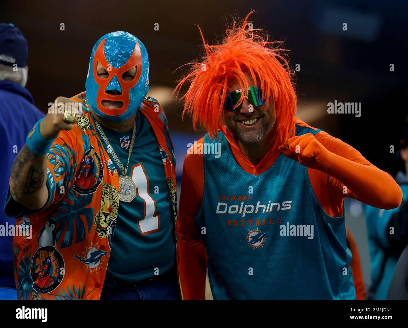Miami dolphins fans hi-res stock photography and images - Alamy