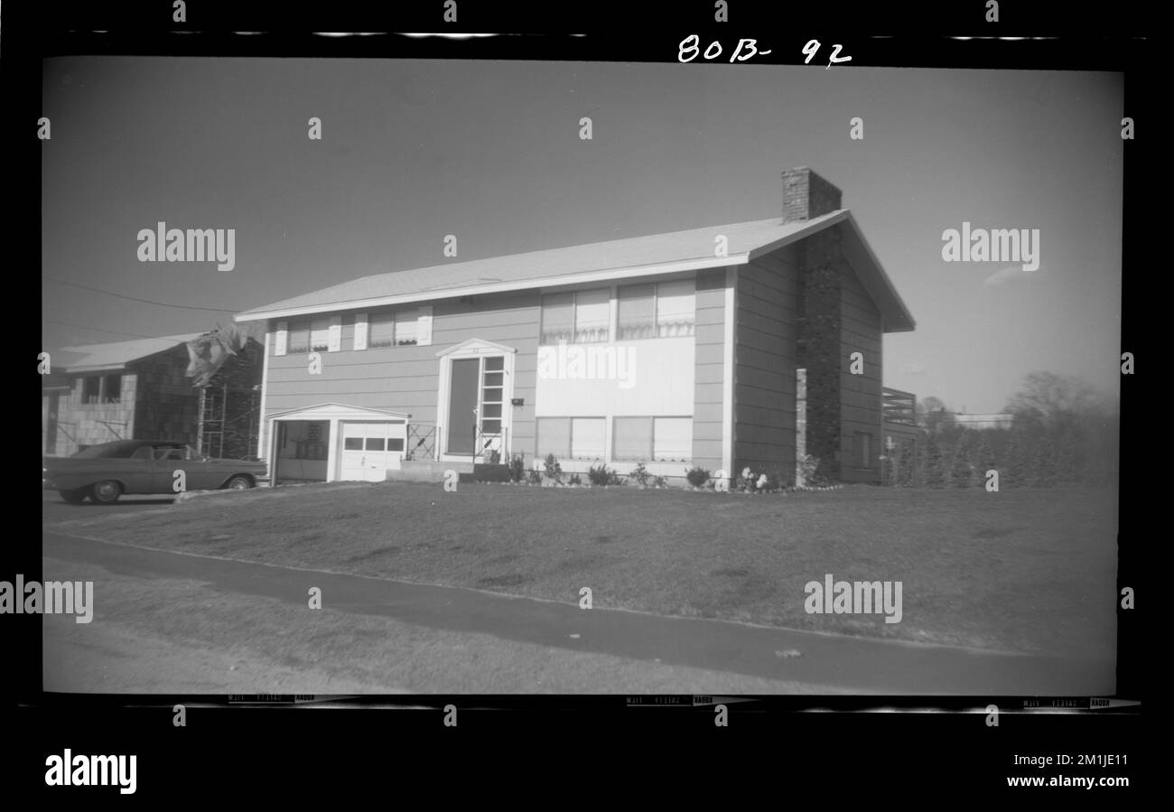 92 Damon Rd , Houses. Needham Building Collection Stock Photo - Alamy