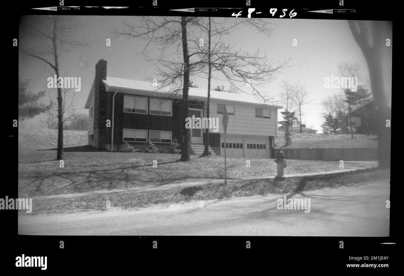 936 Central Ave , Houses. Needham Building Collection Stock Photo - Alamy