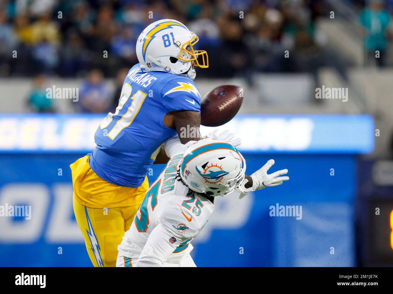 Inglewood, California, USA. 11th Dec, 2022. Los Angeles Chargers wide ...