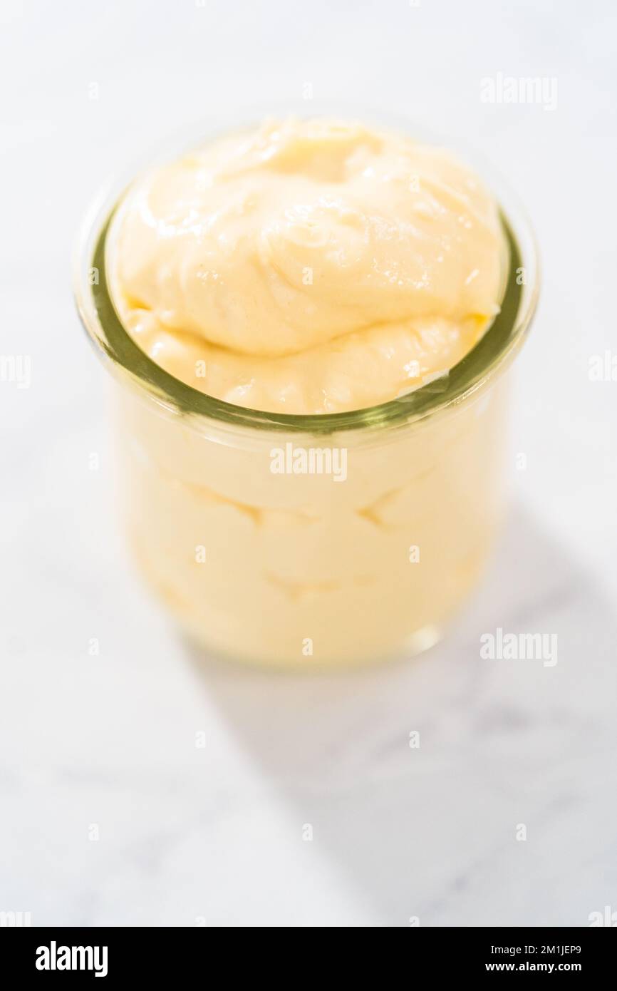 Cream Cheese Filling Stock Photo - Alamy