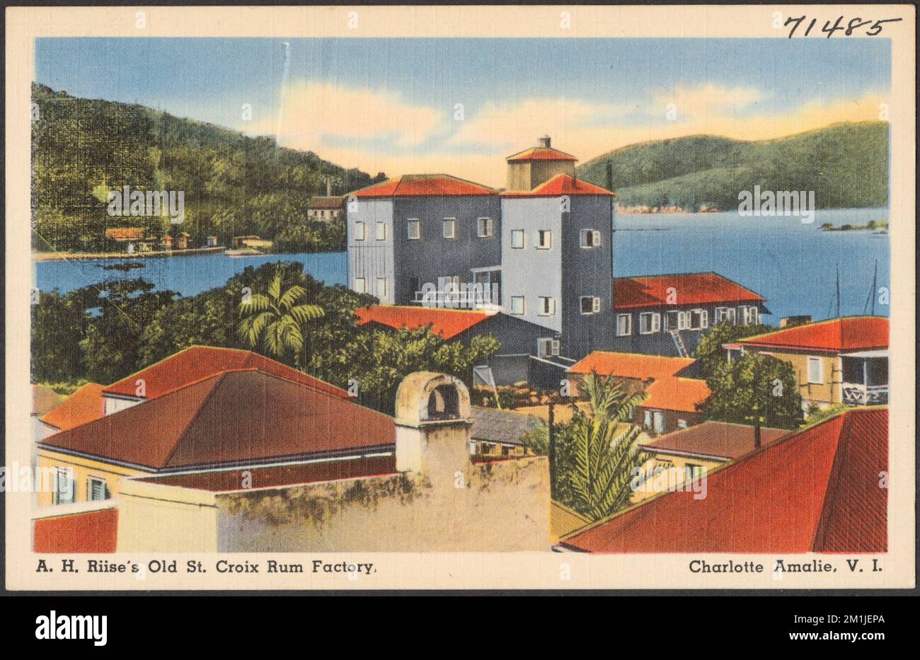 A. H. Riise's Old St. Croix Rum factory, Charlotte Amalie, V. I ...