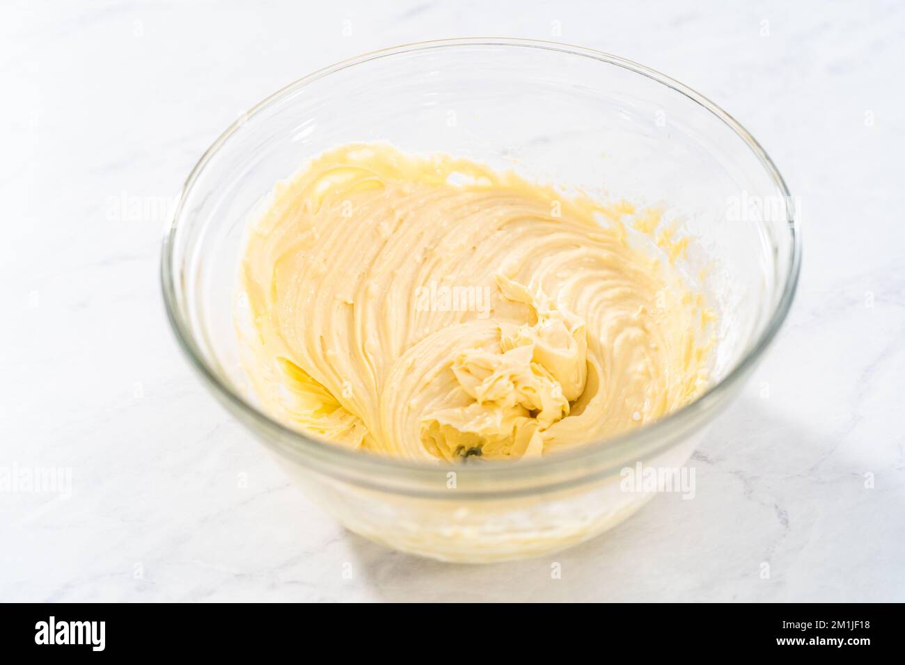 Cream Cheese Filling Stock Photo - Alamy