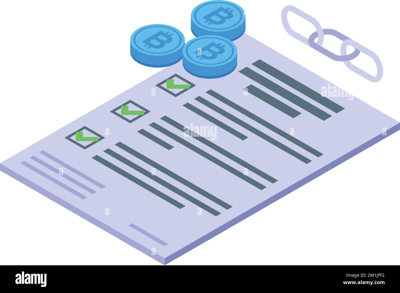 Form approve icon isometric vector. Control credit. Medical account ...