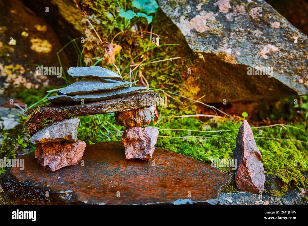 Tree mountain river against falls hi-res stock photography and images ...