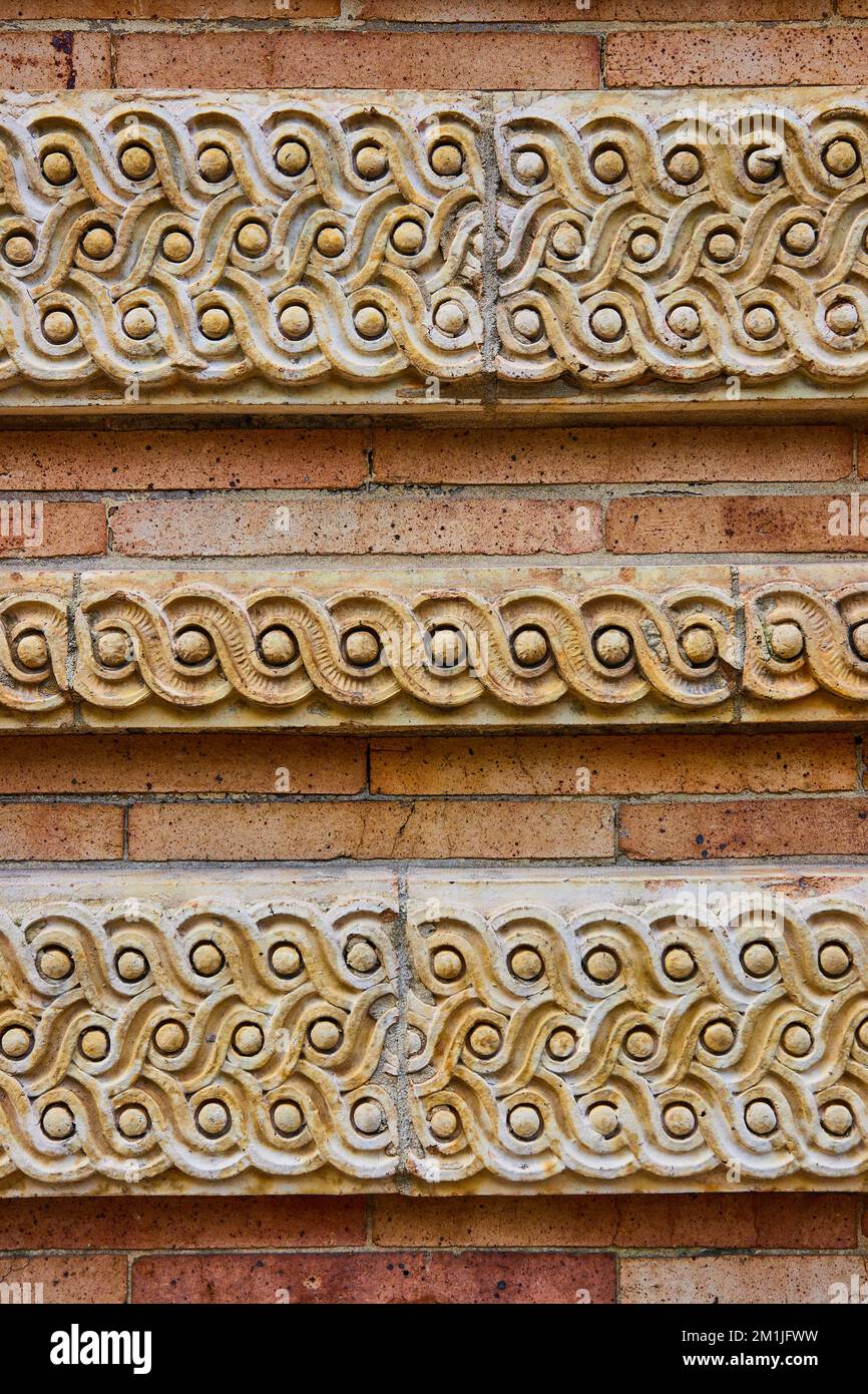 Intricate limestone detail work up close Stock Photo - Alamy