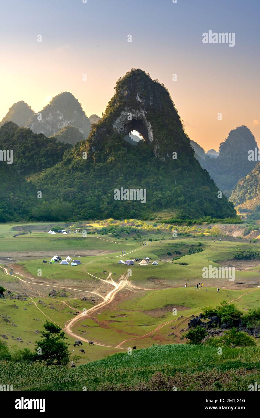 Quoc Toan commune, Tra Linh, Cao Bang, Vietnam - November 12, 2022 ...