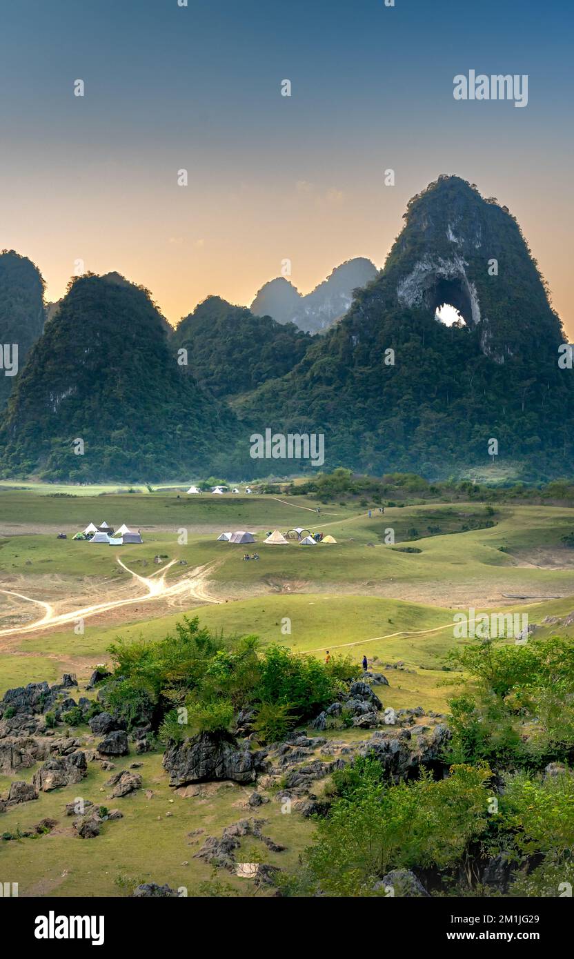 Quoc Toan commune, Tra Linh, Cao Bang, Vietnam - November 12, 2022 ...