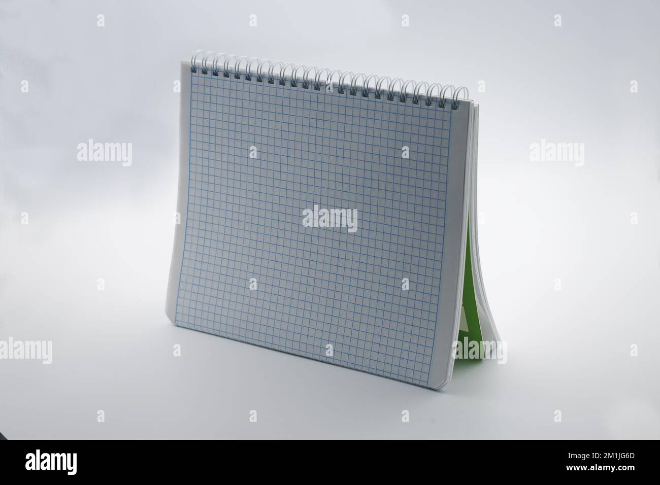 Opened notebook with a blank sheet hi-res stock photography and images ...