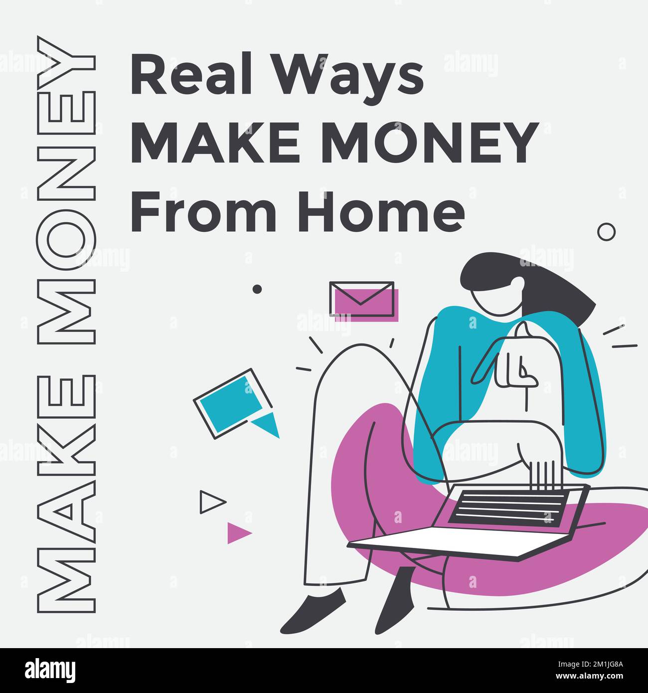 Earn ways Stock Vector Images - Alamy