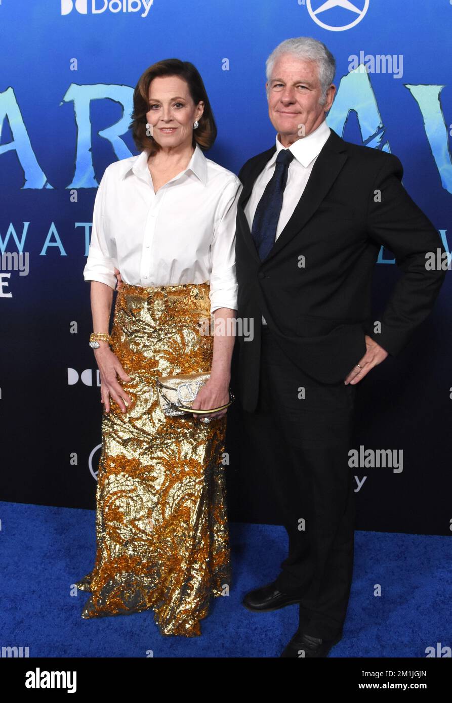 Hollywood, California, USA 12th December 2022 Actress Sigourney Weaver ...