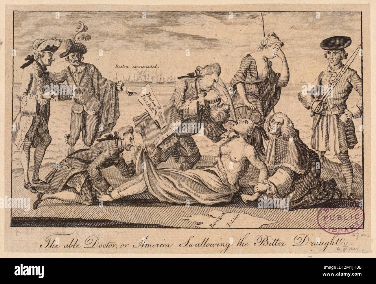 Lord north 1774 hi-res stock photography and images - Alamy