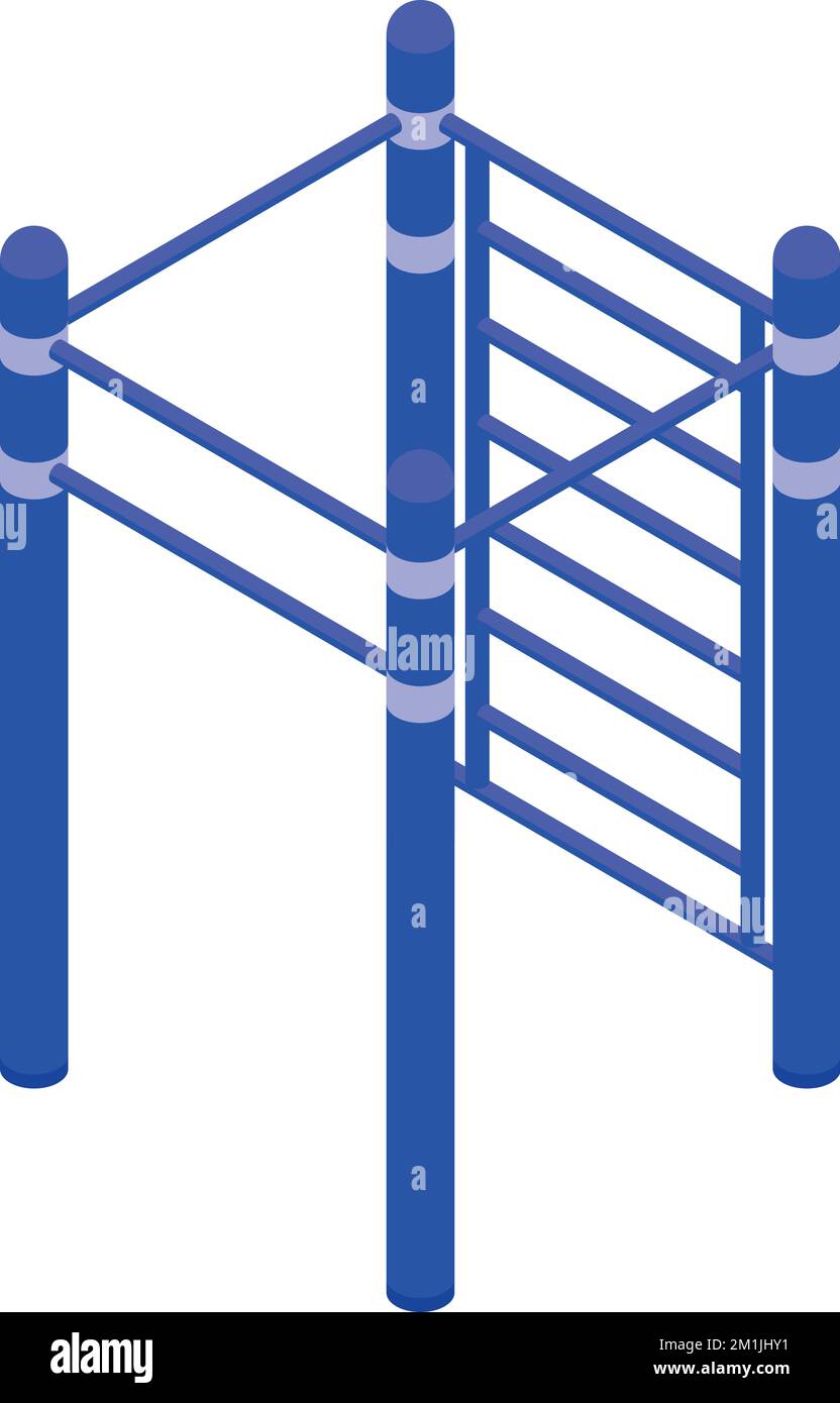 Gym man machine bars not woman Stock Vector Images - Alamy