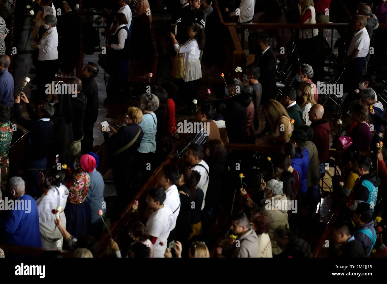 Non Exclusive: December 12, 2022, Mexico City, Mexico: Thousands of ...