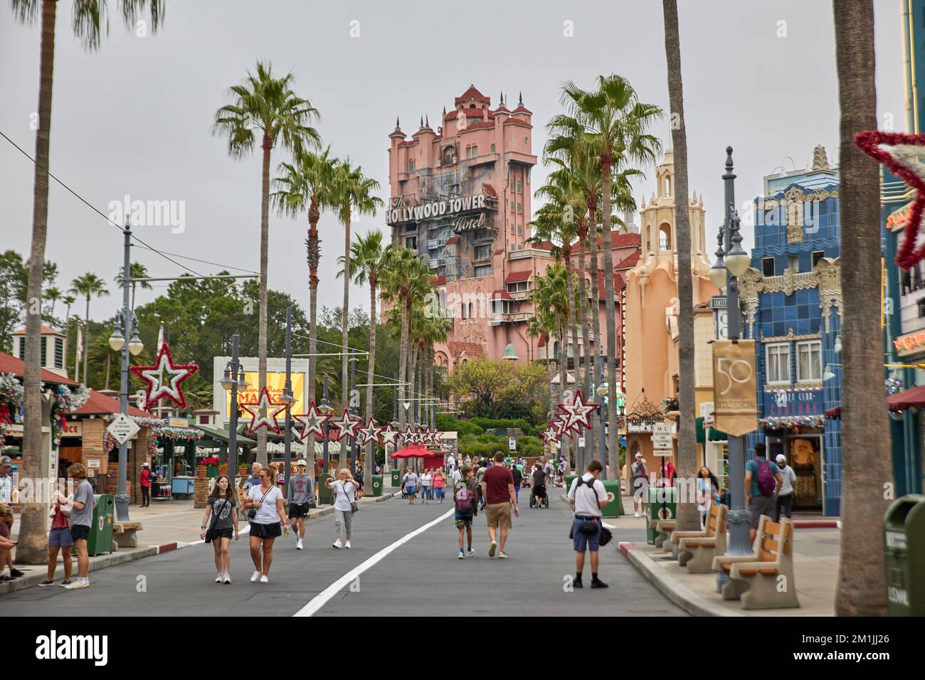 Dec 11, 2022. Orlando, FL, USA. Disney's Hollywood Studios walk in ...