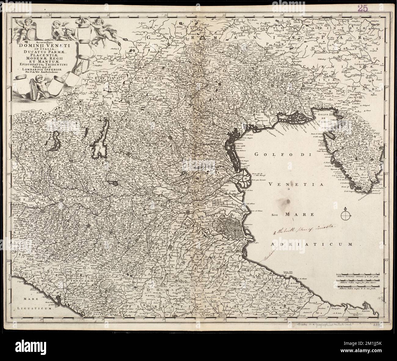 Accuratissima Dominii Veneti in Italia, Ducatus Parmae, Placentiae ...