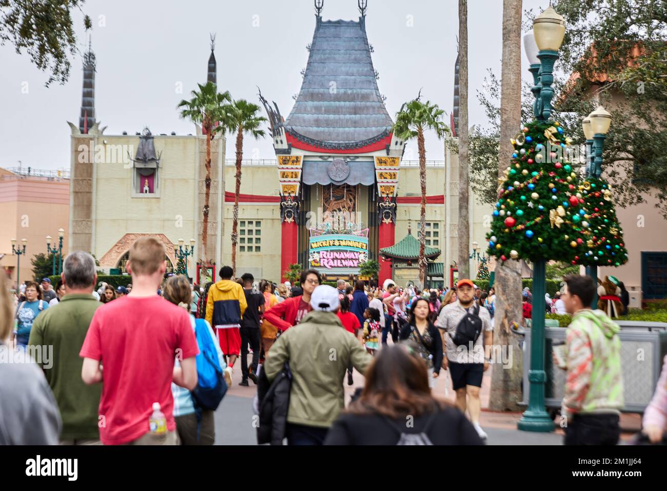 Dec 11, 2022. Orlando, FL, USA. Disney's Hollywood Studios walk in ...