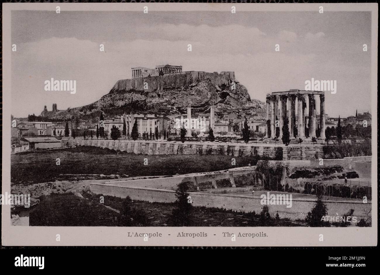 L'Acropole - Akropolis - The Acropolis - Άκρόπολις [ἀνατολικὴ ἄποψις ...