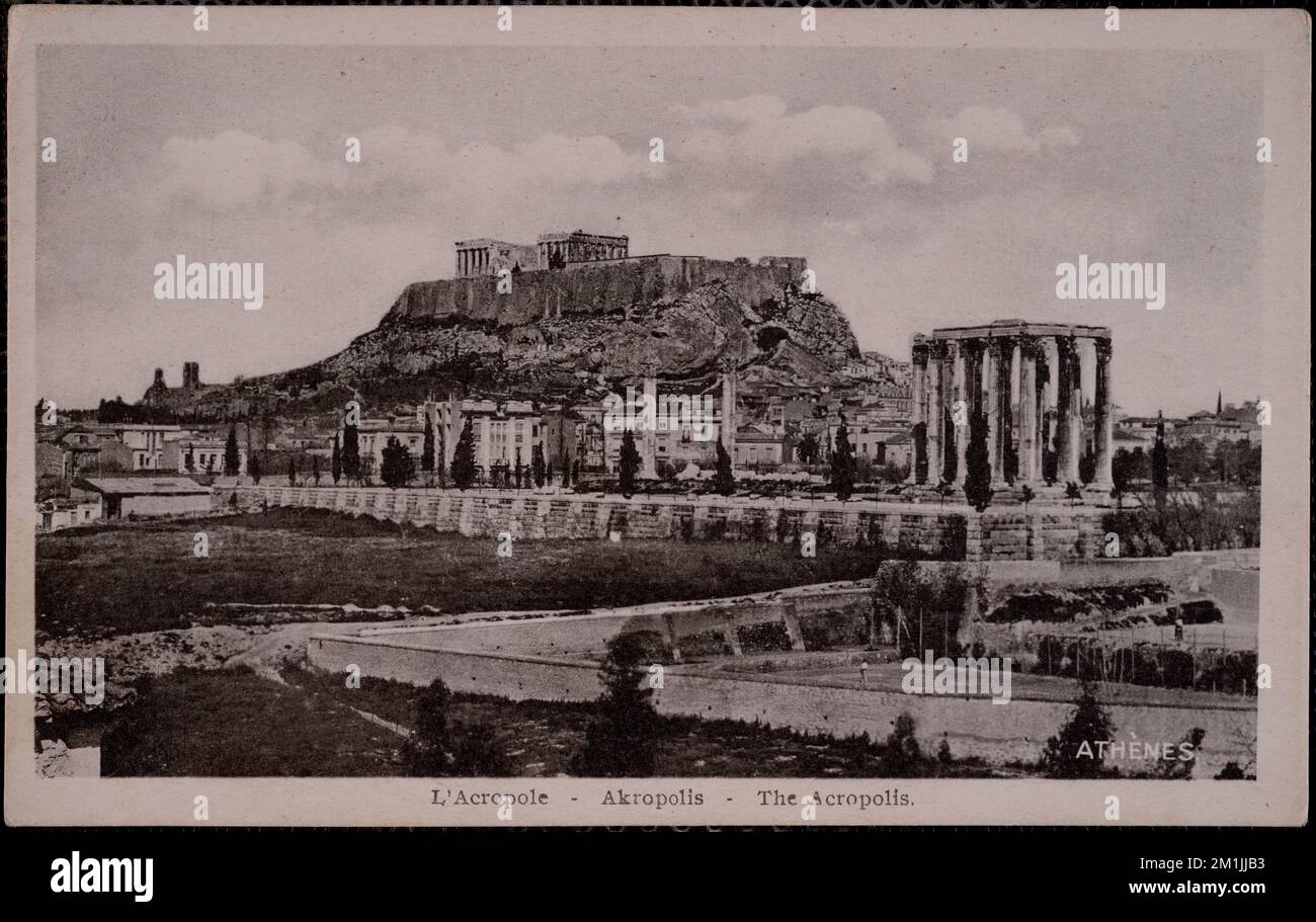 L'Acropole - Akropolis - The Acropolis - Άκρόπολις [ἀνατολικὴ ἄποψις ...