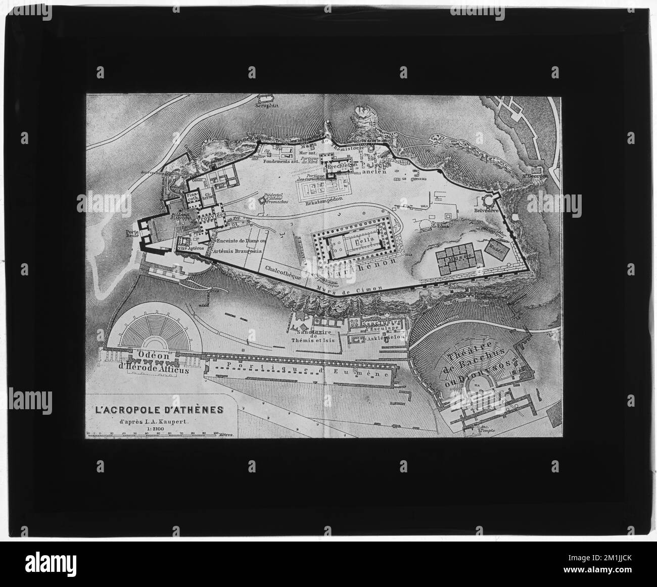 L'Acropole D'Athenes d'après I. A. Kaupert , Forts & fortifications ...