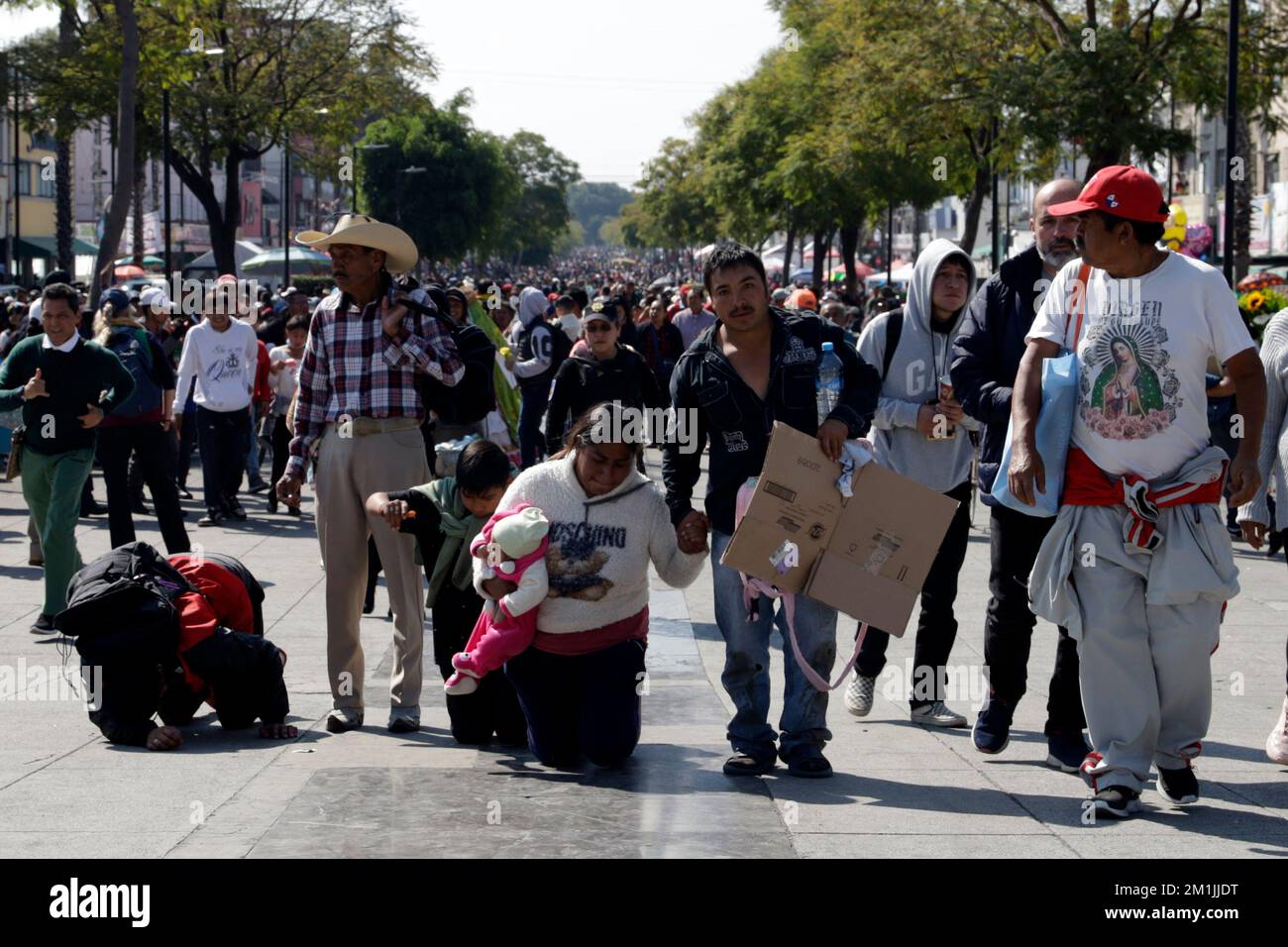 Non Exclusive: December 12, 2022, Mexico City, Mexico: Thousands of ...