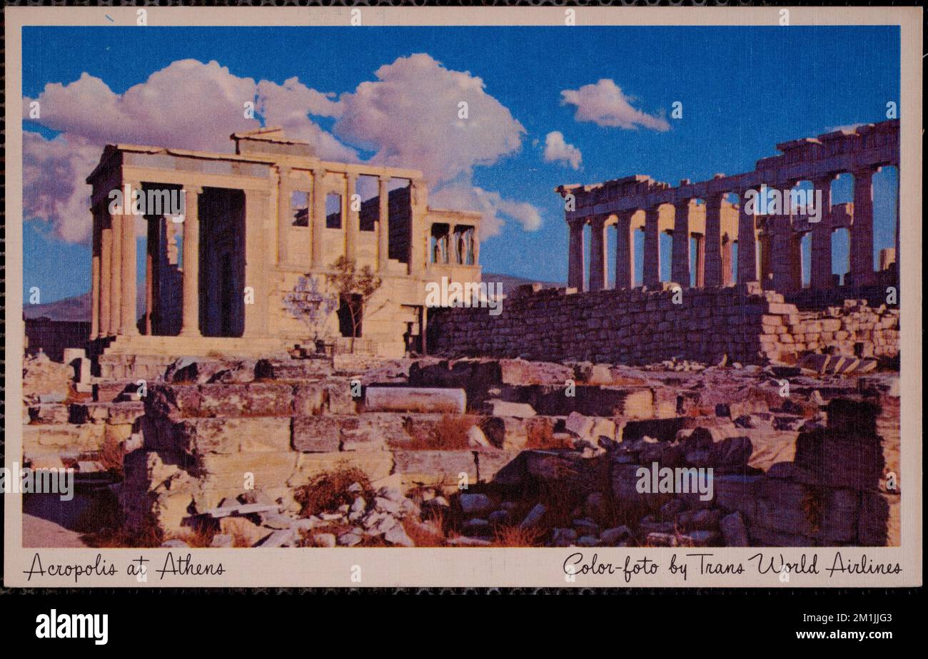 Acropolis at Athens , Greek temples, Archaeological sites, Parthenon ...