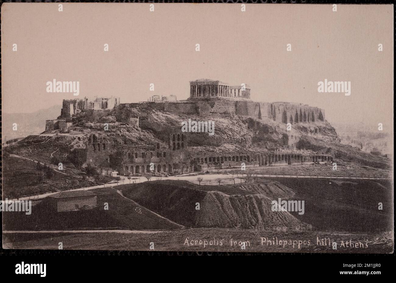 Acropolis from Philopappos hill Athens , Forts & fortifications ...