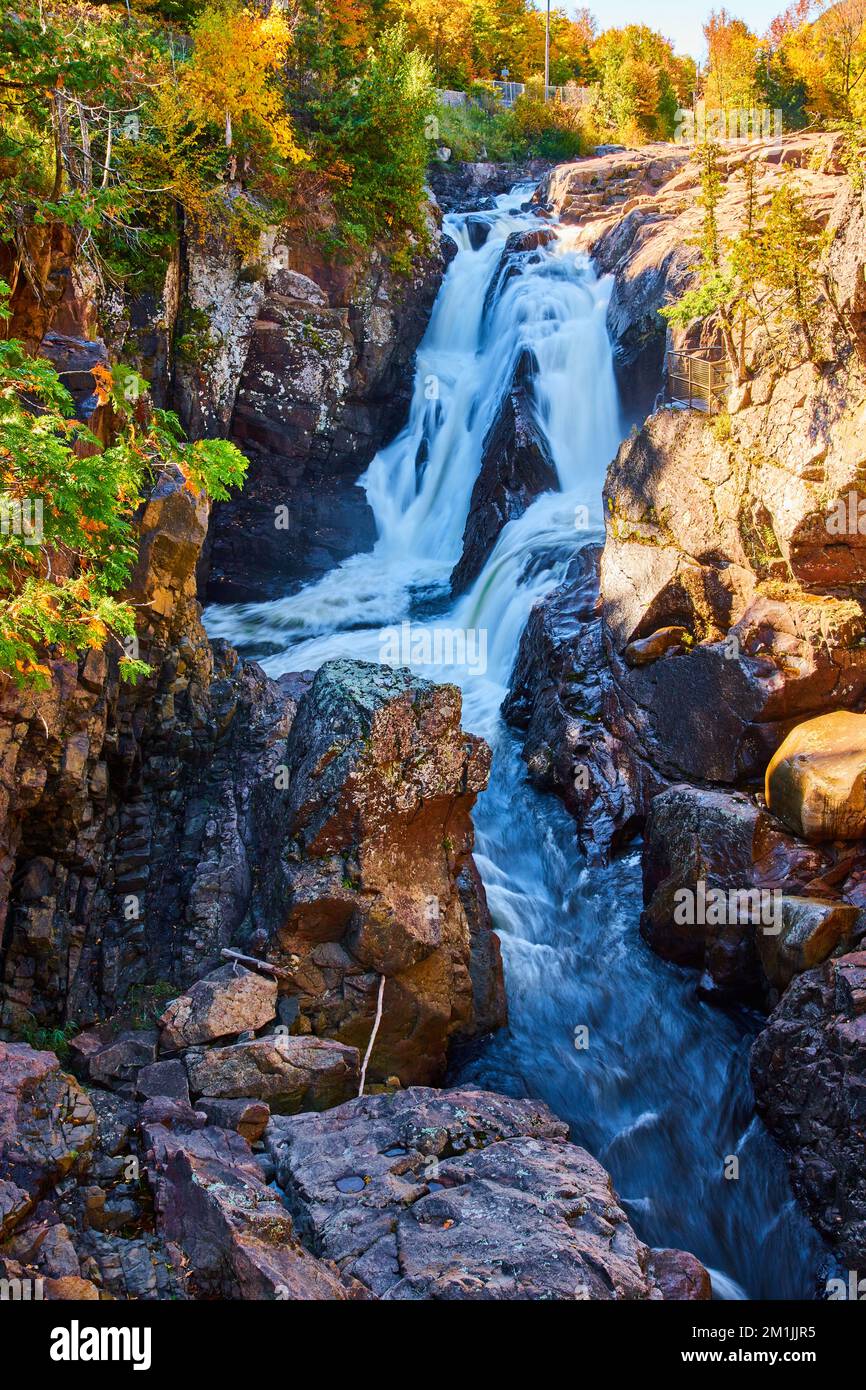 High falls gorge and wilmington hi-res stock photography and images - Alamy