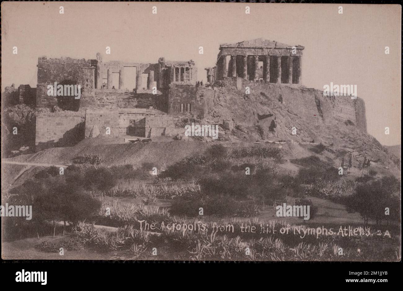 The Acropolis, from the hill of Nymphs Athens , Forts & fortifications ...