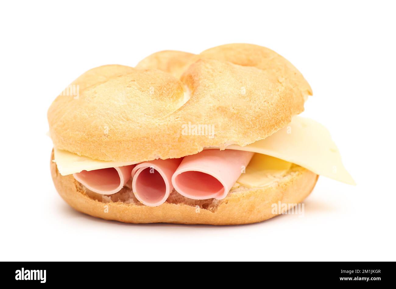 Roll kaiser sandwich Cut Out Stock Images & Pictures - Alamy