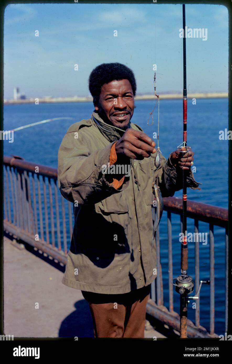Activity on pier , Piers & wharves, Fishing, Fish. Photographs by Ernst ...