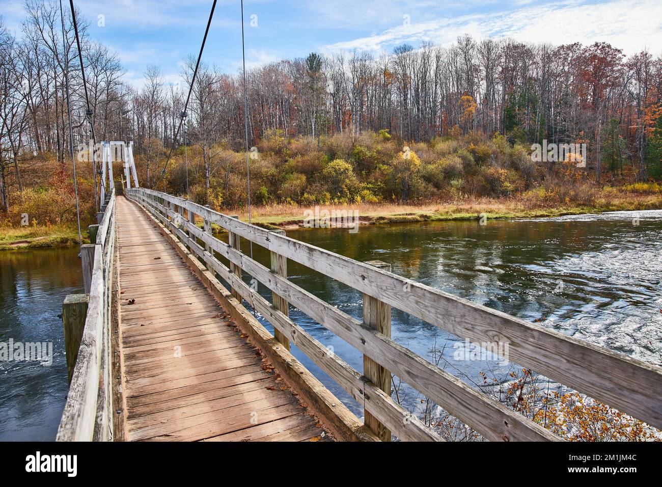 Backpacking trail bridge hi-res stock photography and images - Alamy