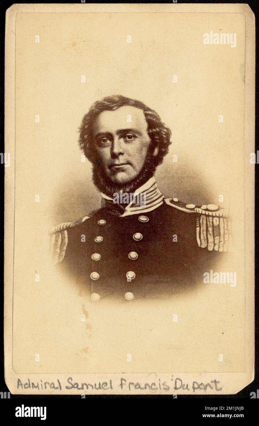 Admiral Samuel Francis Dupont , Military officers, Du Pont, Samuel ...
