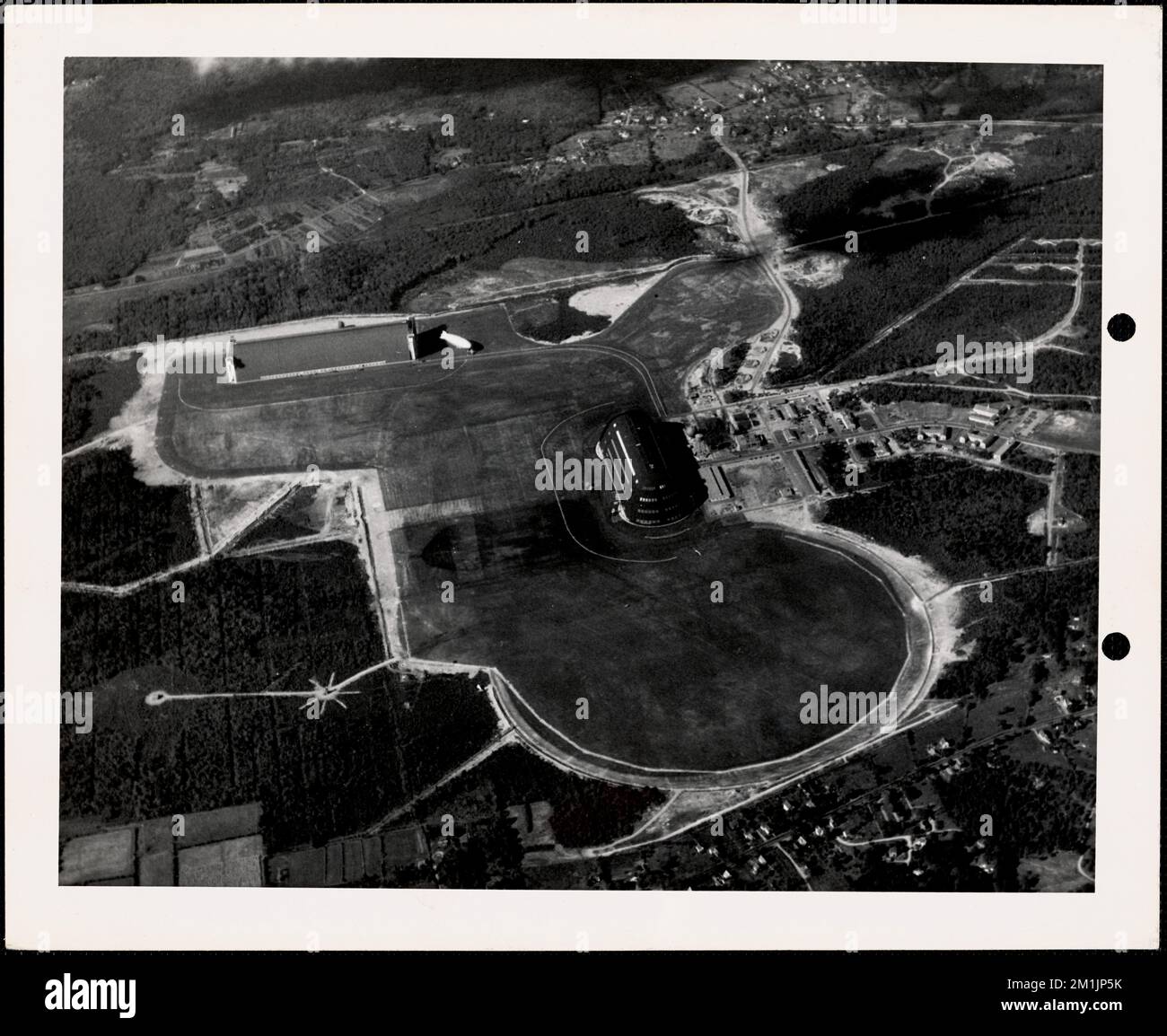 Aerial Oblique photo looking East , Air bases. Photographs of the First ...