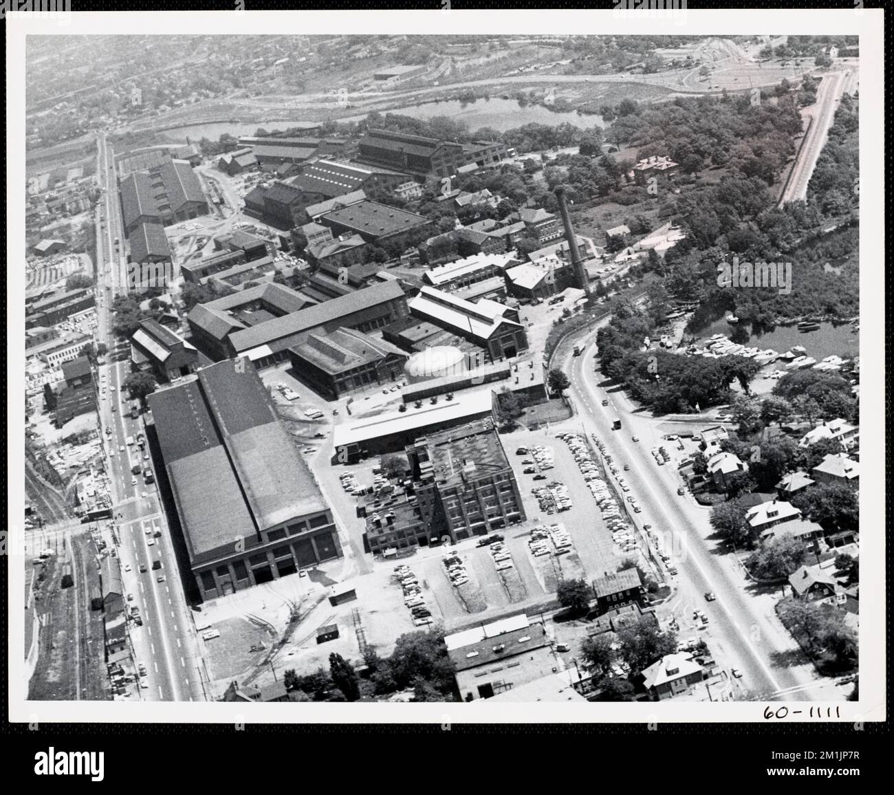 Aerial View , Armories, Watertown Arsenal Mass.. Records of U.S. Army ...