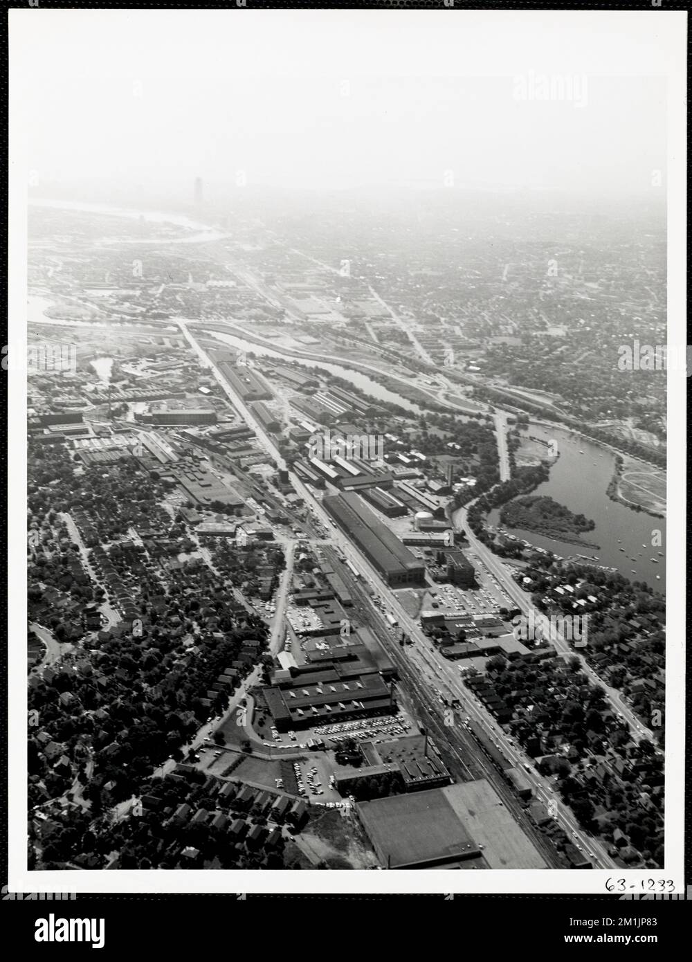 Aerial view , Armories, Watertown Arsenal Mass.. Records of U.S. Army ...