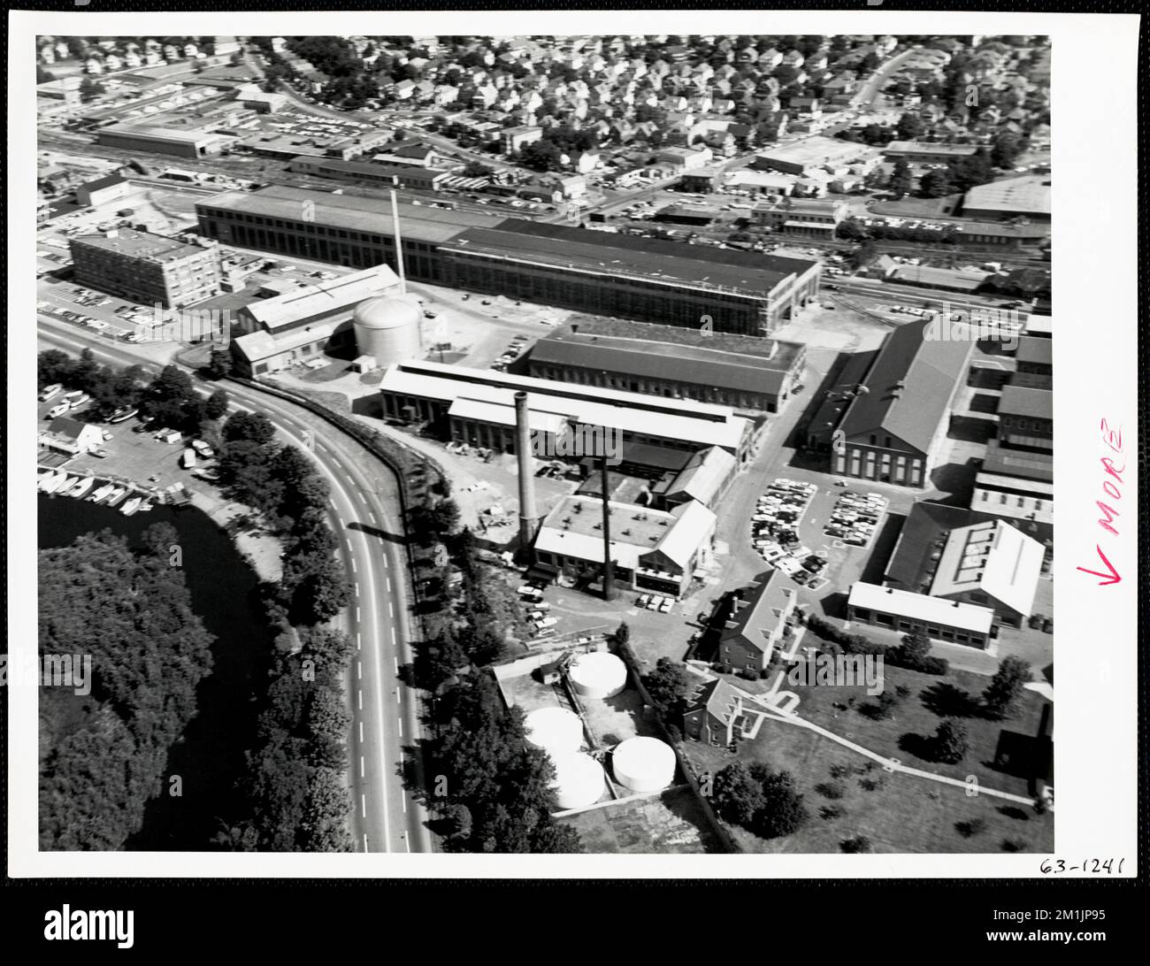 Aerial view , Armories, Watertown Arsenal Mass.. Records of U.S. Army ...