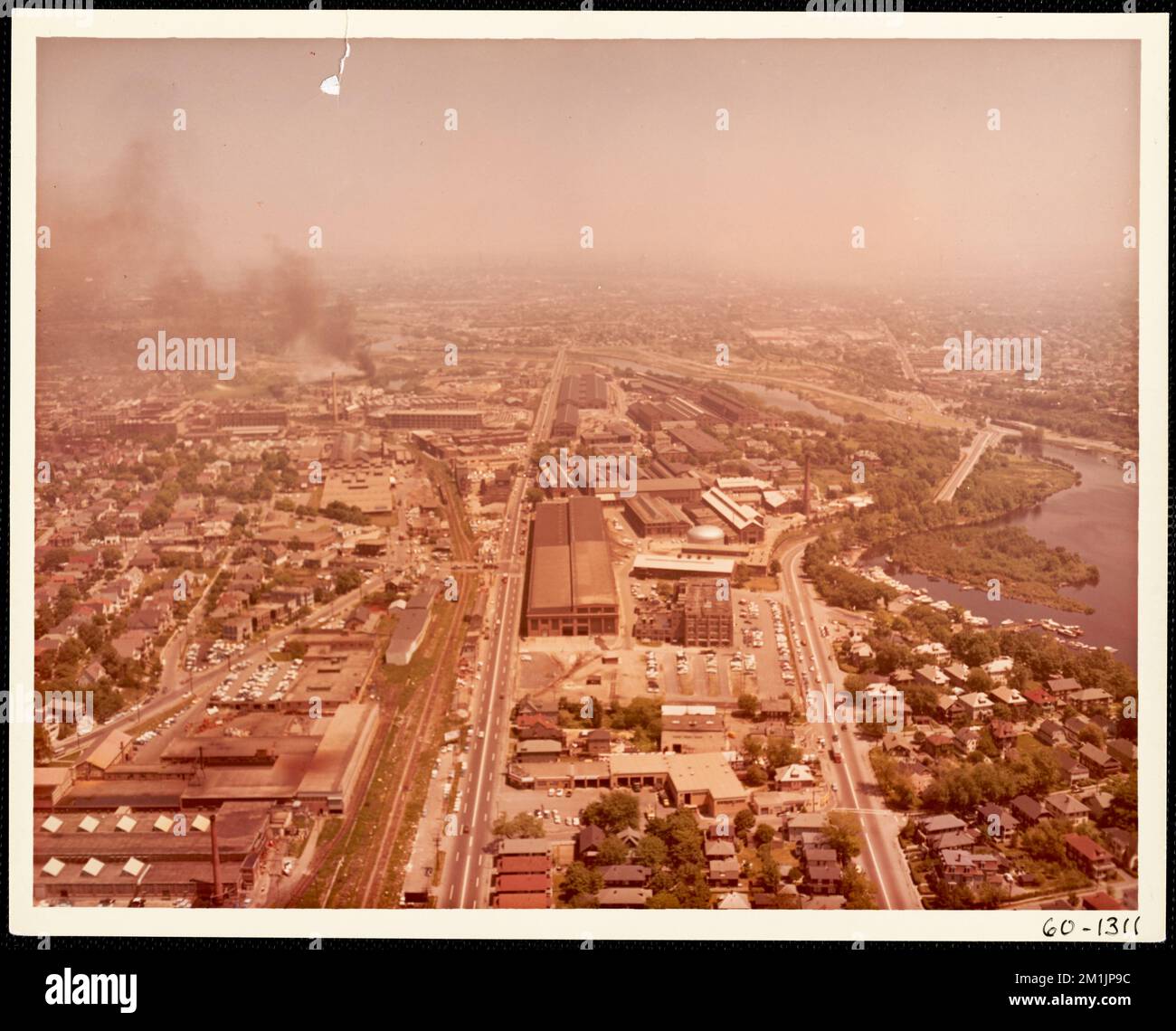 Aerial view , Armories, Watertown Arsenal Mass.. Records of U.S. Army ...