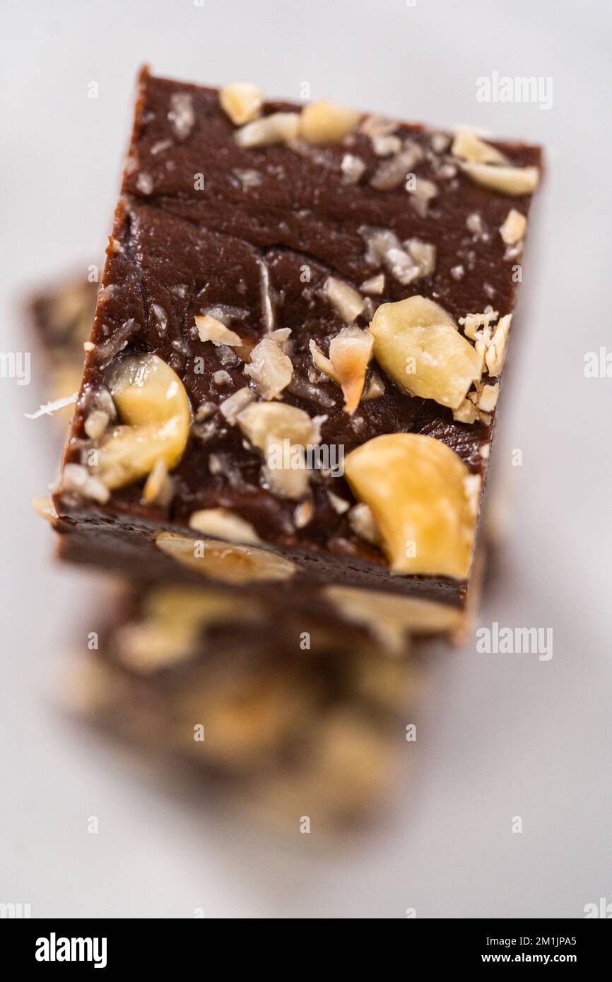 Hazelnut fudge hi-res stock photography and images - Alamy