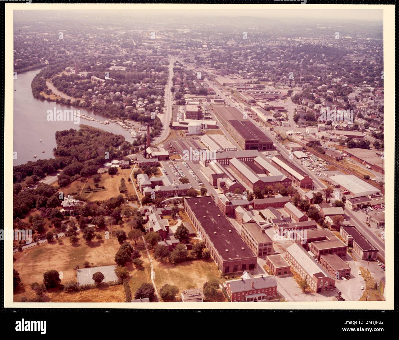 Aerial view , Armories, Watertown Arsenal Mass.. Records of U.S. Army ...