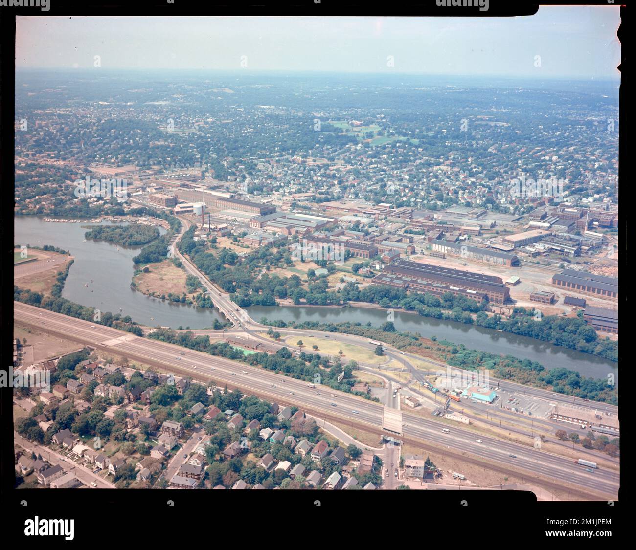 Aerial view , Armories, Watertown Arsenal Mass.. Records of U.S. Army ...