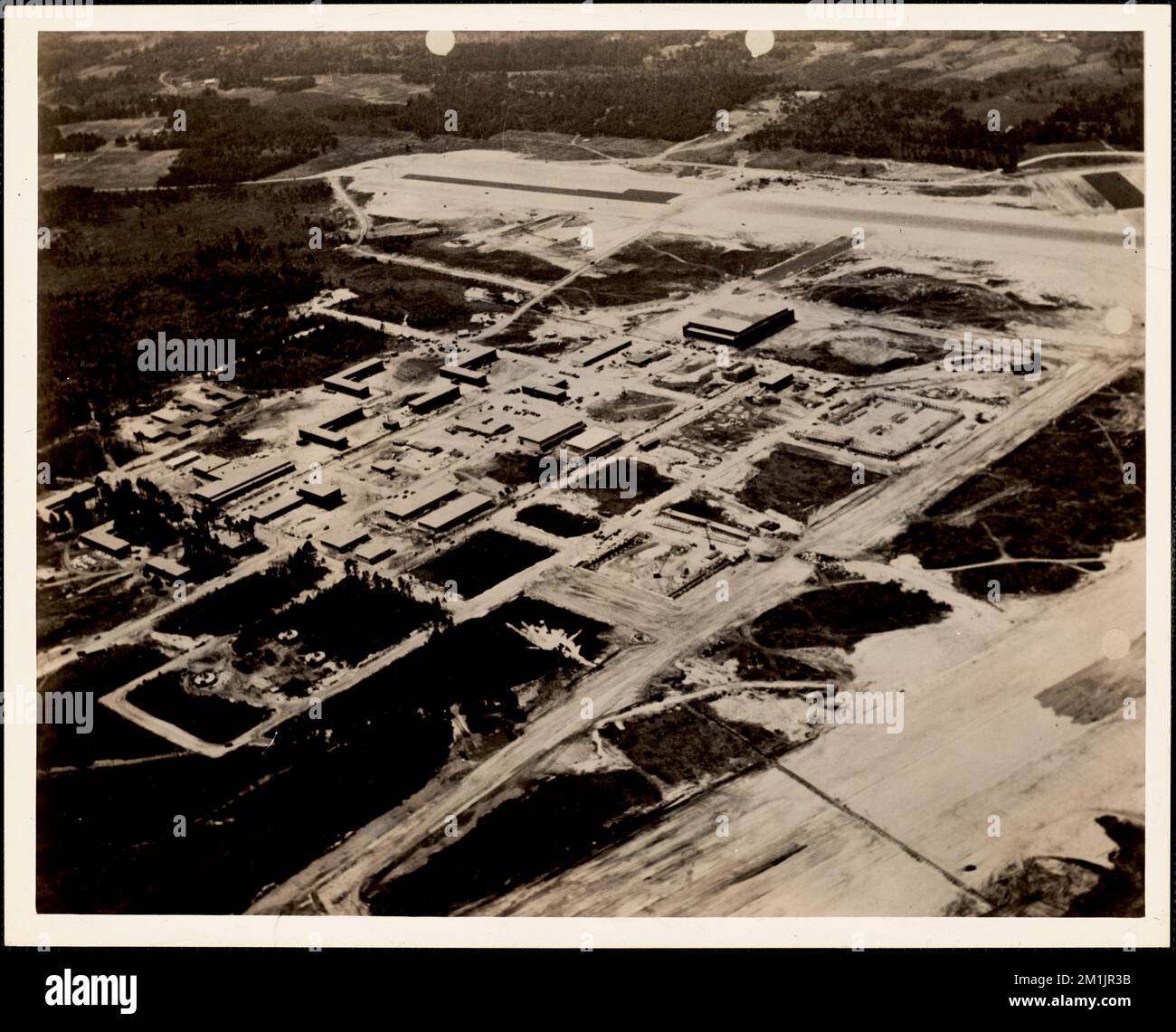 Aerial view of Naval Air Station , Air bases. Photographs of the First ...