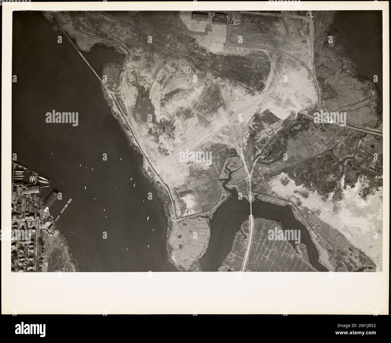 Aerial view of Naval Air Station , Air bases. Photographs of the First ...