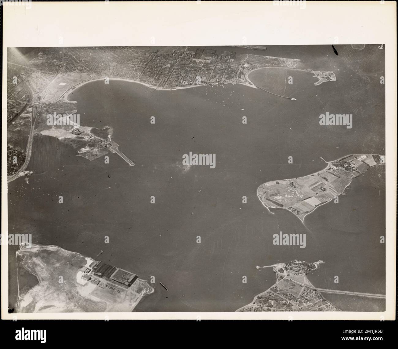 Aerial view of Naval Air Station , Air bases. Photographs of the First ...