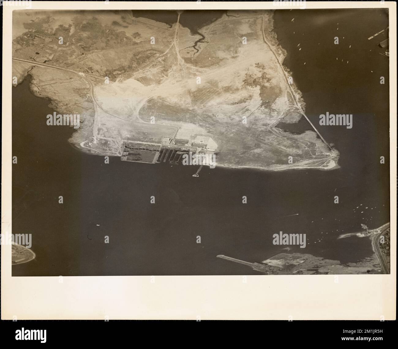 Aerial view of Naval Air Station , Air bases. Photographs of the First ...