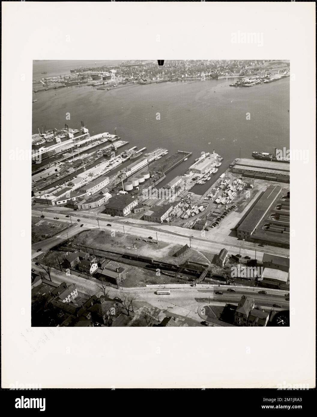 Aerial view of Section Base , Naval yards & naval stations, Section ...