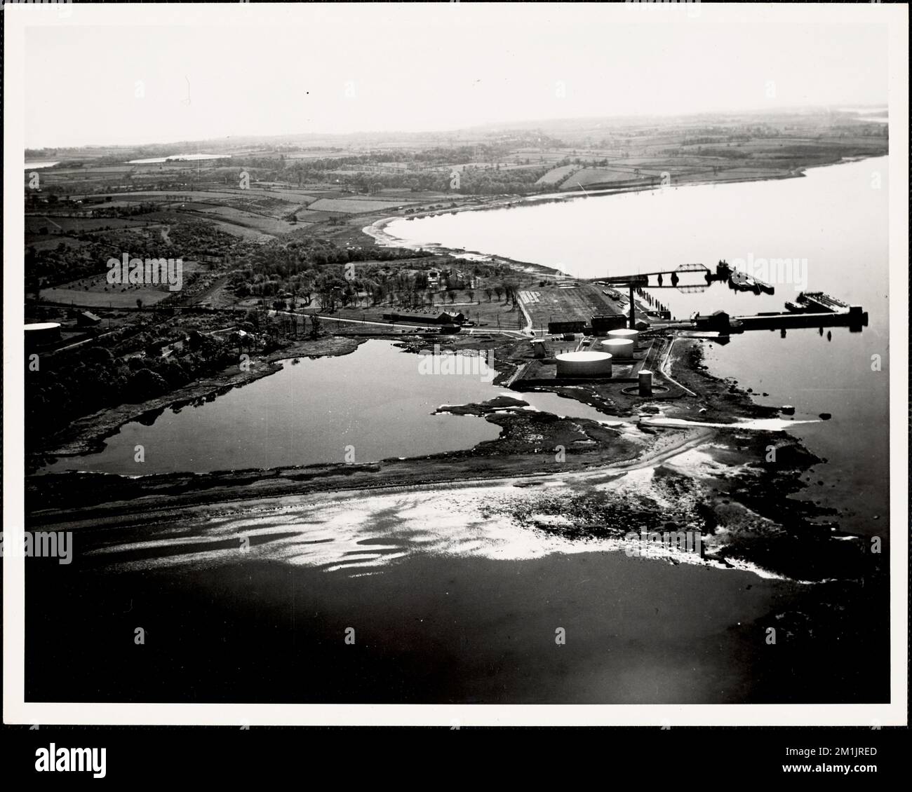 Aerial view of USN Fuel Depot , Military depots, U.S. Naval Fuel Depot ...