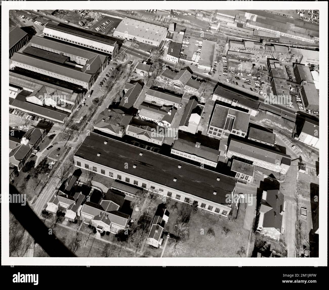 Aerial view of Watertown Arsenal , Armories, Watertown Arsenal Mass ...